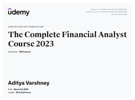 Aditya Varshney On Linkedin Udemy Course Completion Certificate
