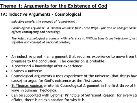 Philosophy Theme 1 Revision Eduqas Teaching Resources