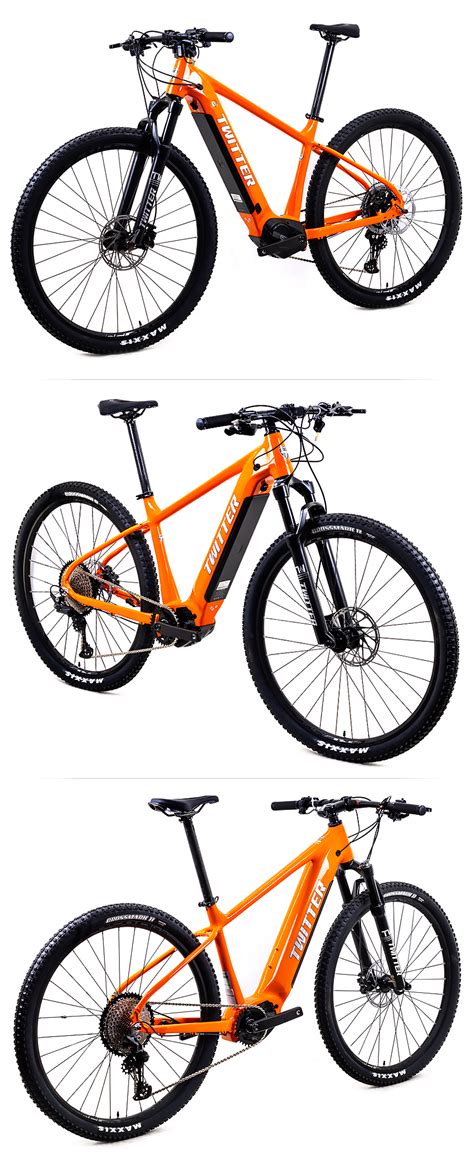 트위터전기자전거 Em5 바팡중앙구동 시마노 M6100 12단 16a 트위터자전거