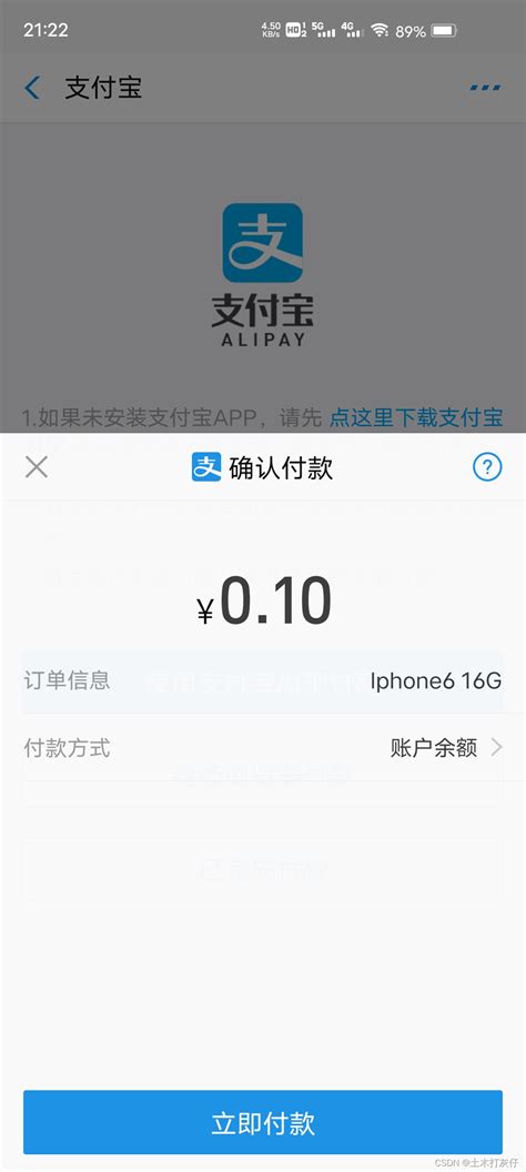 支付宝支付功能测试 支付宝支付测试 csdn博客