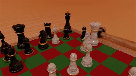 Chess Animation Number 16 By A Novice Blender User Works In Progress Blender Artists Community