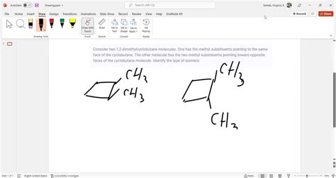 Solved Consider Two 12 Dimethylcyclobutane Molecules One Has The