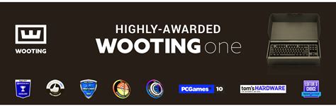 Wooting One Linear55 Red Analog Rgb Tkl Gaming Keyboard