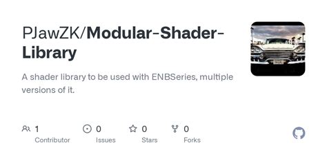Github Pjawzkmodular Shader Library A Shader Library To Be Used