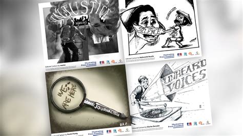 Artists Tackle Role Of Journalism Through Editorial Cartoon Contest