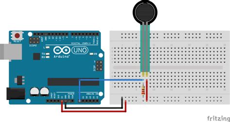 Force Sensing Resistor FSR Arduino Tutorial 3 Examples
