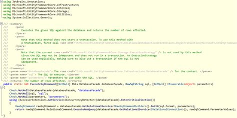 net core EF Core 调用存储过程 Vam 博客园