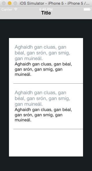 Dynamic Cell Height Autolayout Ios Stack Overflow