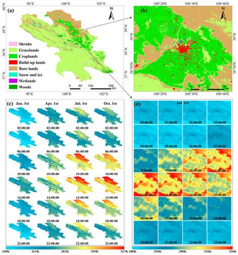 A Downscaling Method Based On Modis Product For Hourly Era5 Reanalysis Of Land Surface Temperature