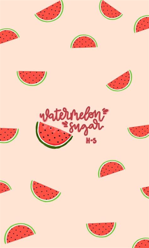 Sweet Summer Vibes With Watermelon Sugar Magic Watermelon Wallpaper