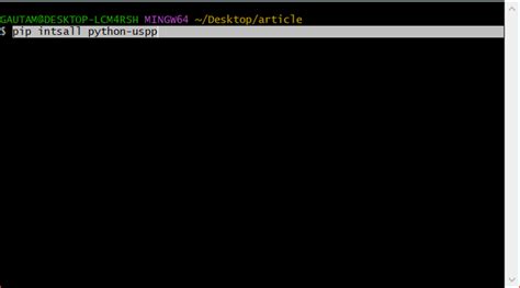 How To Install Python Uspp On Linux Geeksforgeeks