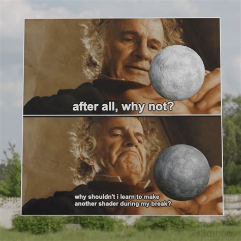 learning to make shaders is a little too fun r blendermemes