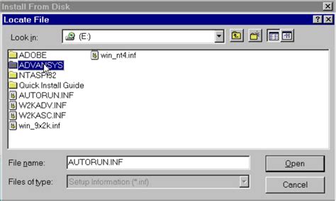 Install A Scsi Genepix Microarray Scanner Under Windows Nt