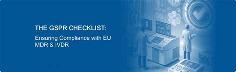The Gspr Checklist Ensuring Compliance With Eu Mdr And Ivdr Regdesk