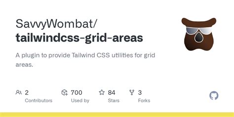 GitHub SavvyWombat Tailwindcss Grid Areas A Plugin To Provide Tailwind CSS Utilities For Grid