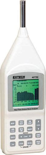 Sound Level Meter With Analysis Function Extech Class Data Logging Real Time