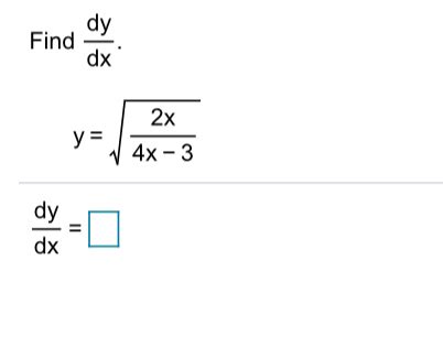 Solved Calculate The Derivative Of The Following Function Chegg Com