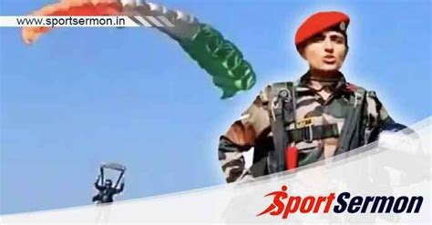 The First Woman Skydiver In India Lance Naik Manju Rindia