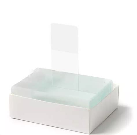 single frosted microscope slides laborant medical