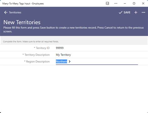 Many To Many Tags Input Forms Reports Apps Build And Deploy Rapidly Use Offline Online