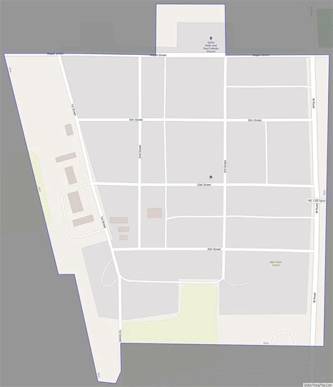 Map Of Abie Village Thong Thai Real