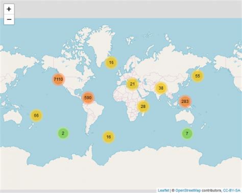 Earthquake Analysis 3 4 Visualizing Data On Maps DataScience