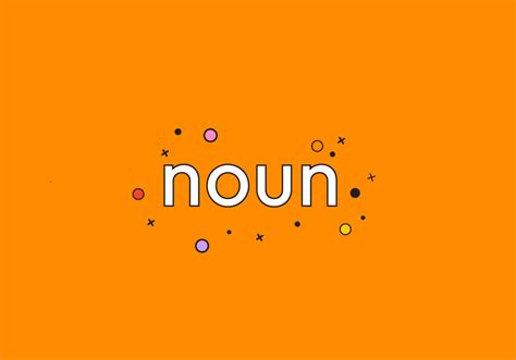 what is a noun