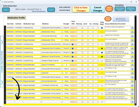 Adding Medication To The Medication Profile Care Control Learning Hub
