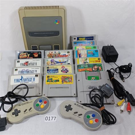 Nintendo Super Famicom Console Complete 15 Softwares Catawiki