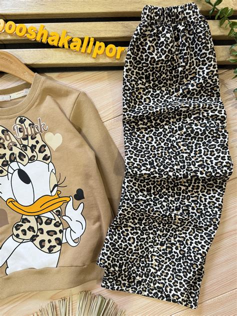 ست پلنگی دخترانه پوشاک علی پور