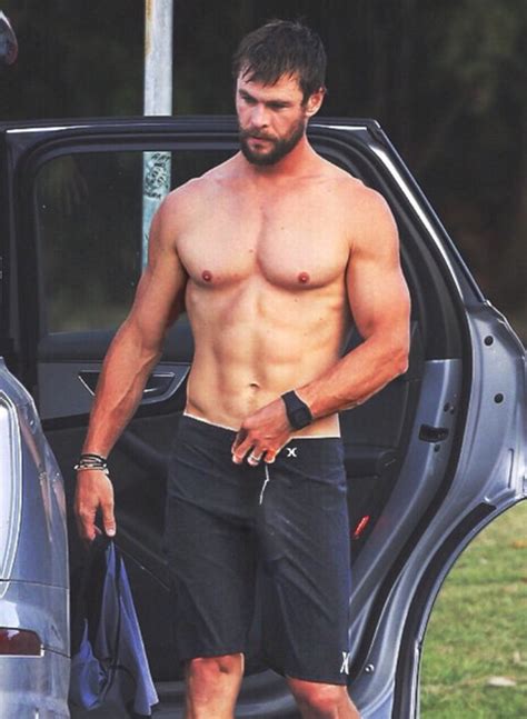 크리스 햄스워스의 비밀