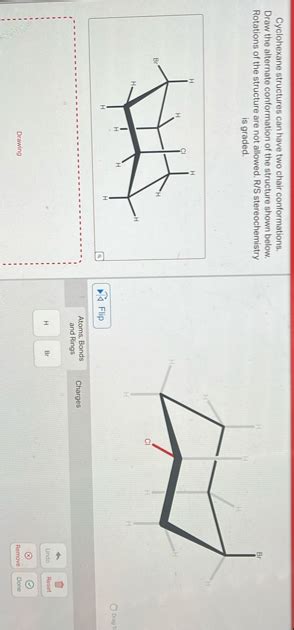 Solved Cyclohexane structures can have two chair | Chegg.com