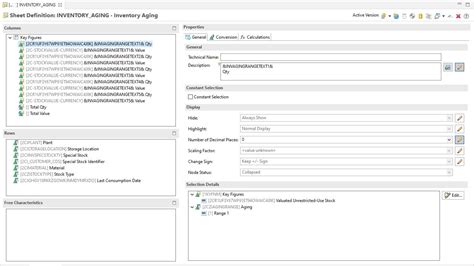 SAP ABAP Central Inventory Aging Reporting With S HANA Embedded Analytics