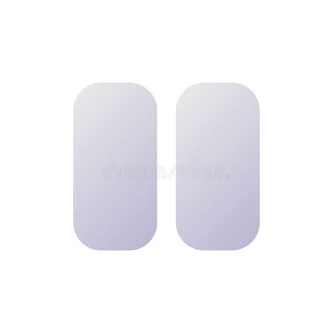 Pause Pixel Perfect Flat Gradient Two Color Ui Icon Stock Illustration Illustration Of Stop