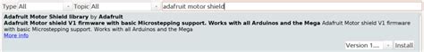 Downloads Adafruit Motor Shield Adafruit Learning System