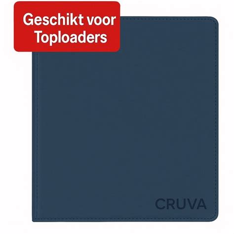 Cruva Tcg Binder Blauw Geschikt Voor 252 Kaarten Met Toploader 9