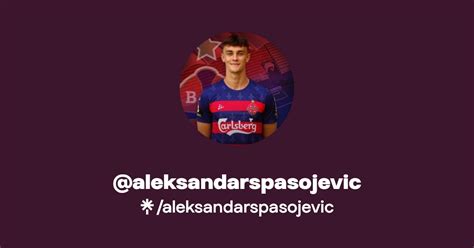 Aleksandarspasojevic Linktree