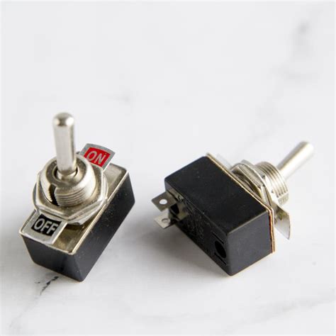 jual switch toggle on off 2pin hitam saklar 2 pin shopee indonesia
