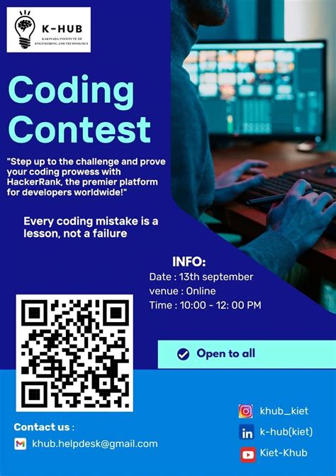 Join The Hackerrank Coding Contest K Hub Kiet Posted On The Topic