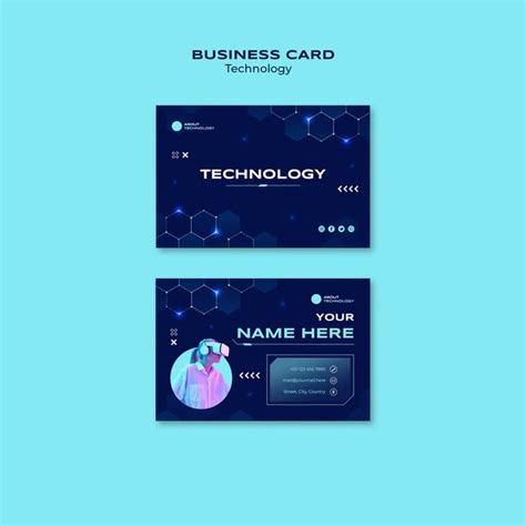 Free Psd Technology Template Design