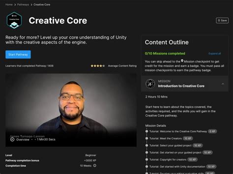 Alex Vine On Linkedin Unity Learning Pathway Vr Meta Ui Design 3d Creative Effects