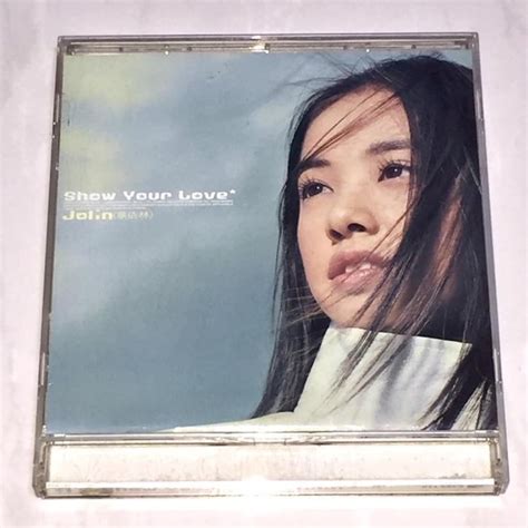 蔡依林 Jolin 2000 Show Your Love [ 非賣品 試聽片 電台白色說明標貼 ] 環球唱片 台灣版專輯 Cd