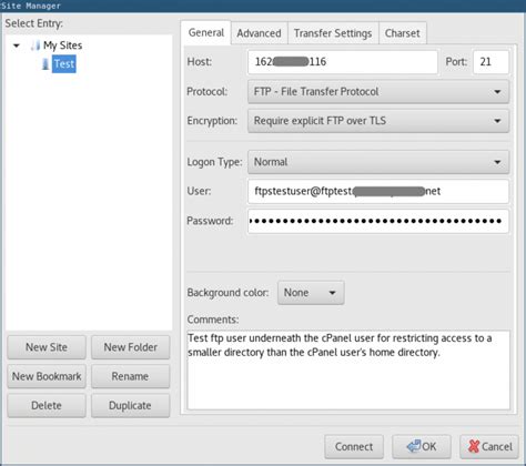 how to configure filezilla to upload files via sftp knownhost