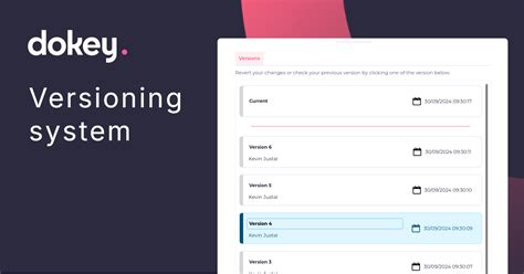 versioning system
