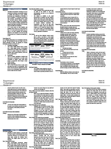 E Tech Lesson 1 3 Pdf World Wide Web Internet And Web