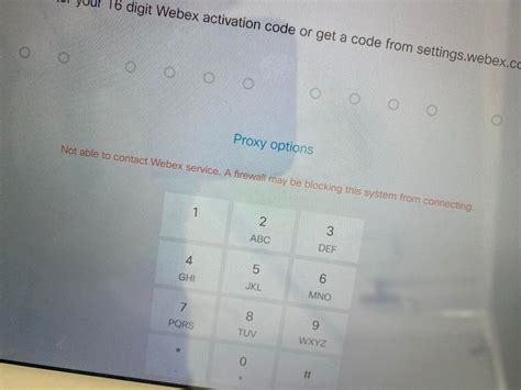 Solved Webex Problem Codec Pro Cisco Community