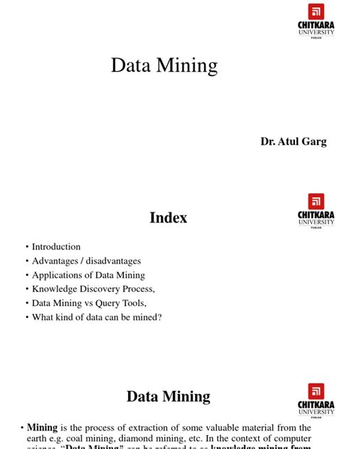 Data Mining Pdf Data Mining Databases
