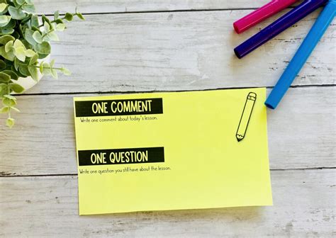 7 Reasons To Use Exit Tickets In The Classroom Lip Gloss Learning And Lattes