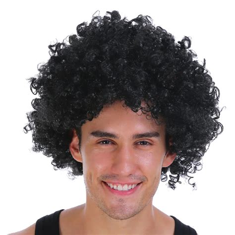 Afro Wig Black Costume Wonderland