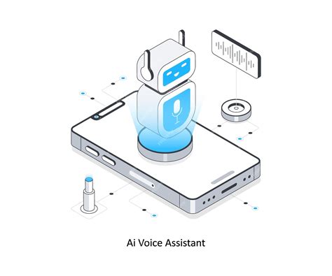 Premium Vector Ai Voice Assistant Isometric Stock Illustration Eps File Stock Illustration